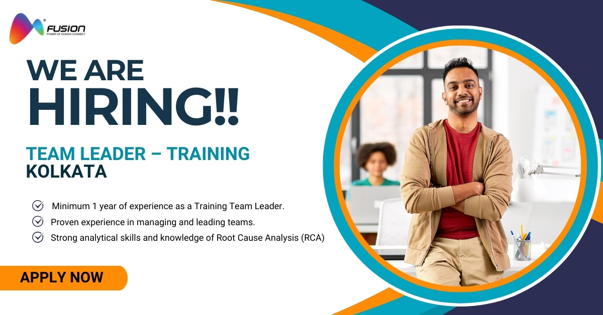 Team Leader Trainer Jobs in Kolkata I Call Center Training