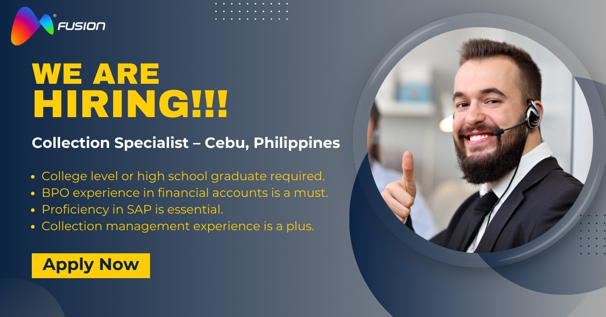 Collection Specialist Jobs in Cebu - Fusion CX Careers