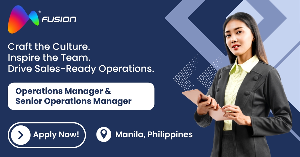 Operations Manager & Senior Operations Manager Jobs in Manila