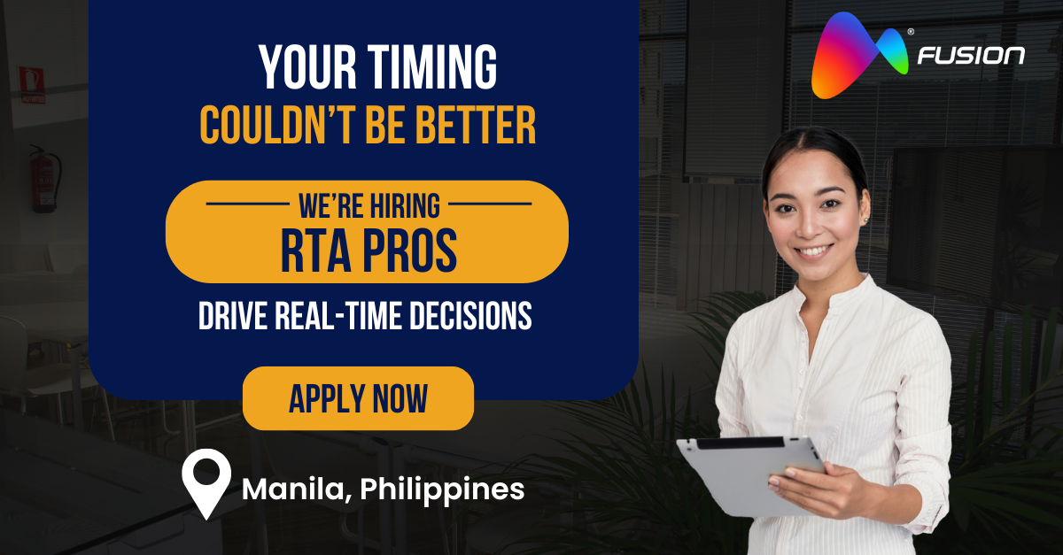 Real-Time Analyst Jobs in Manila | Fusion CX Careers