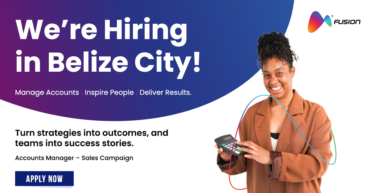 Accounts Manager Jobs in Belize City | Fusion CX Careers