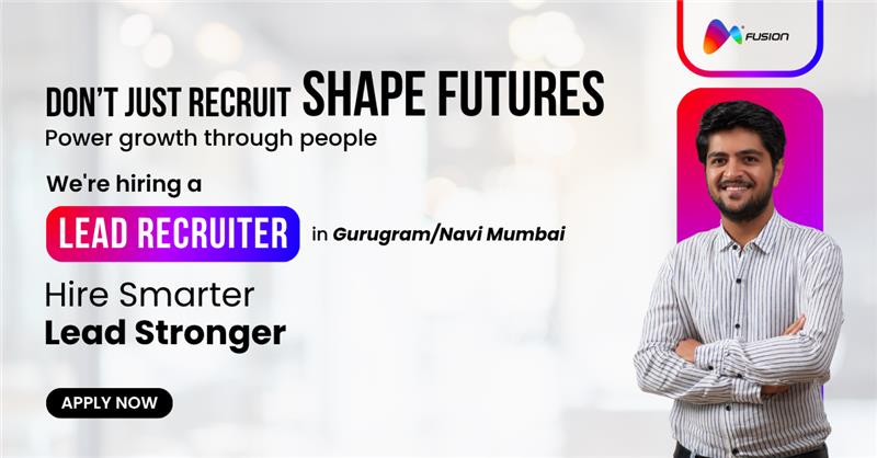 Hiring Lead Recruiter I HR Jobs in Navi Mumbai