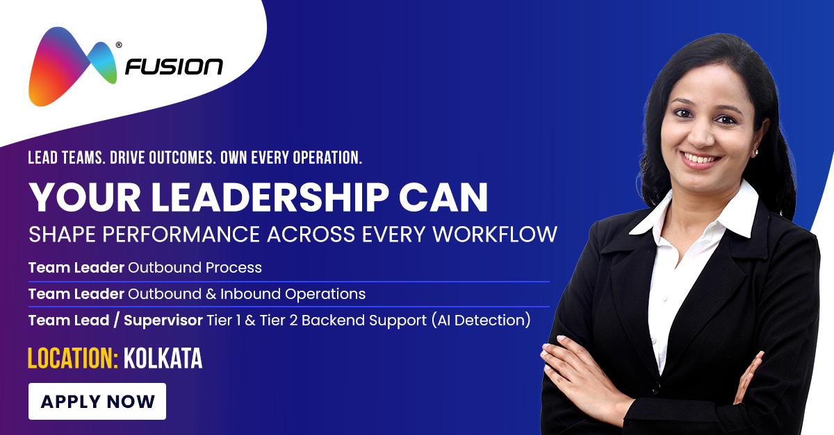 Backend Operations Jobs in Kolkata | Team Leader Role