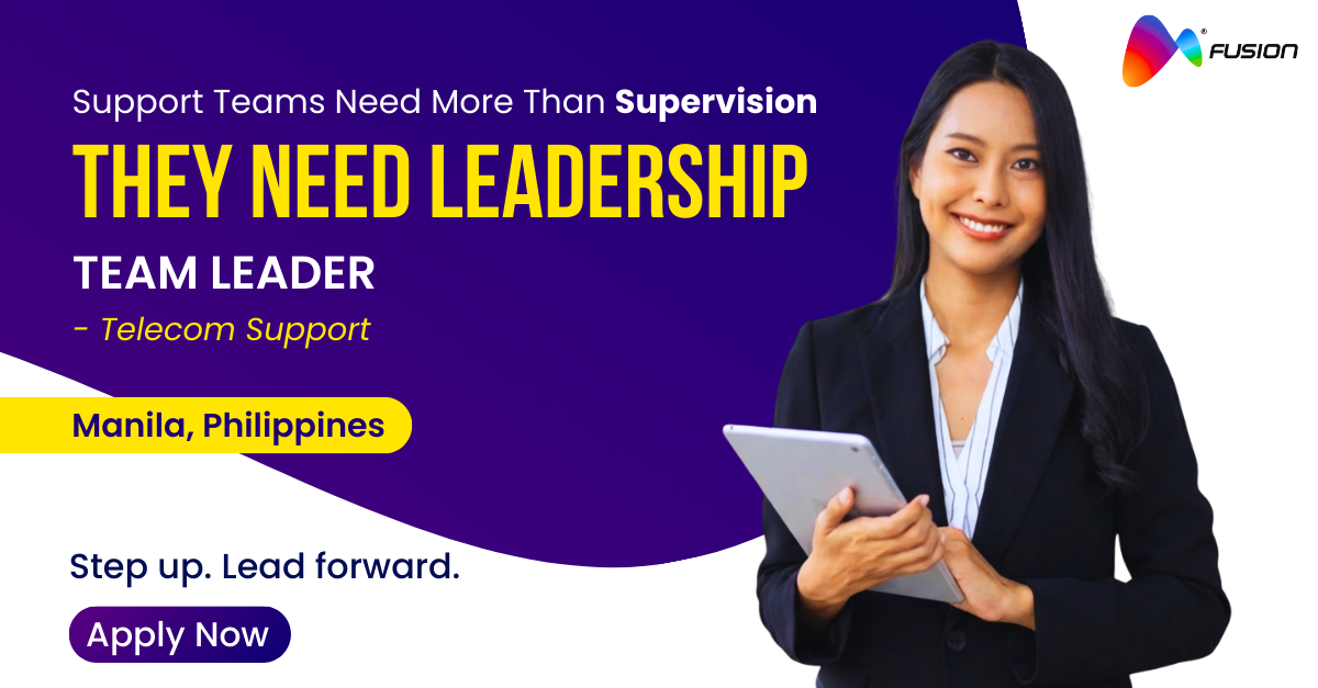 BPO Team Leader Jobs in Manila | Telecom Support Hiring